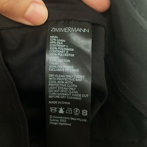 Zimmermann | Dresses | Nwot Authentic Zimmermann Sensory Lace Linen And ...